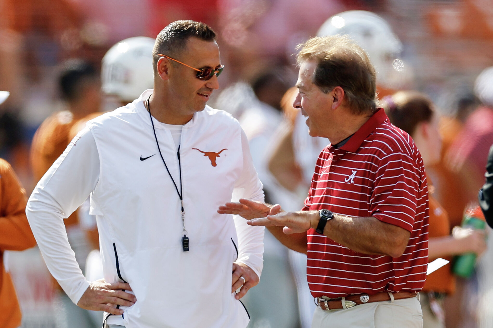 Texas coach Steve Sarkisian shuts down Alabama rumors