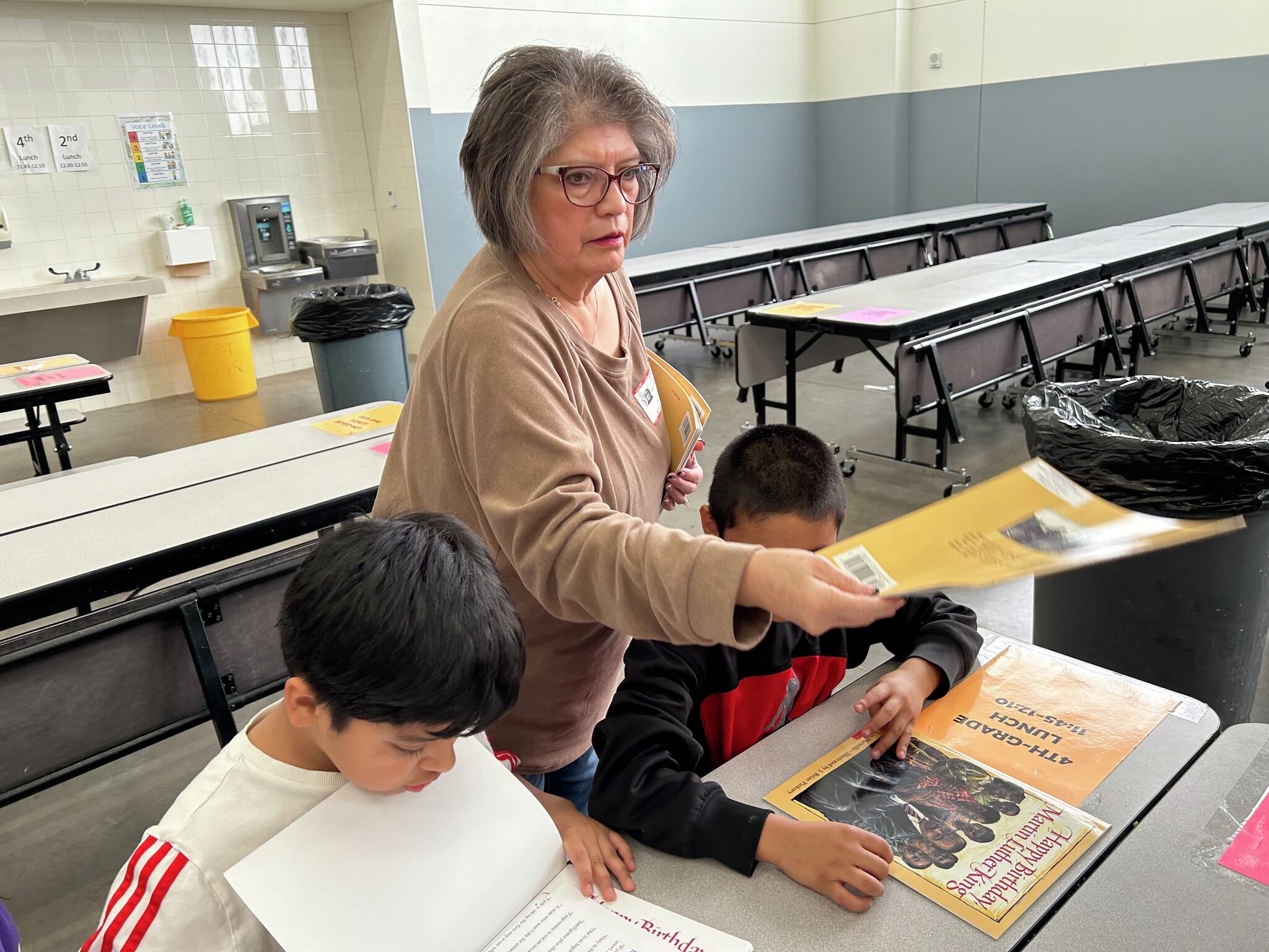RSVP, Literacy Council celebrate MLK with North Elementary 2nd graders