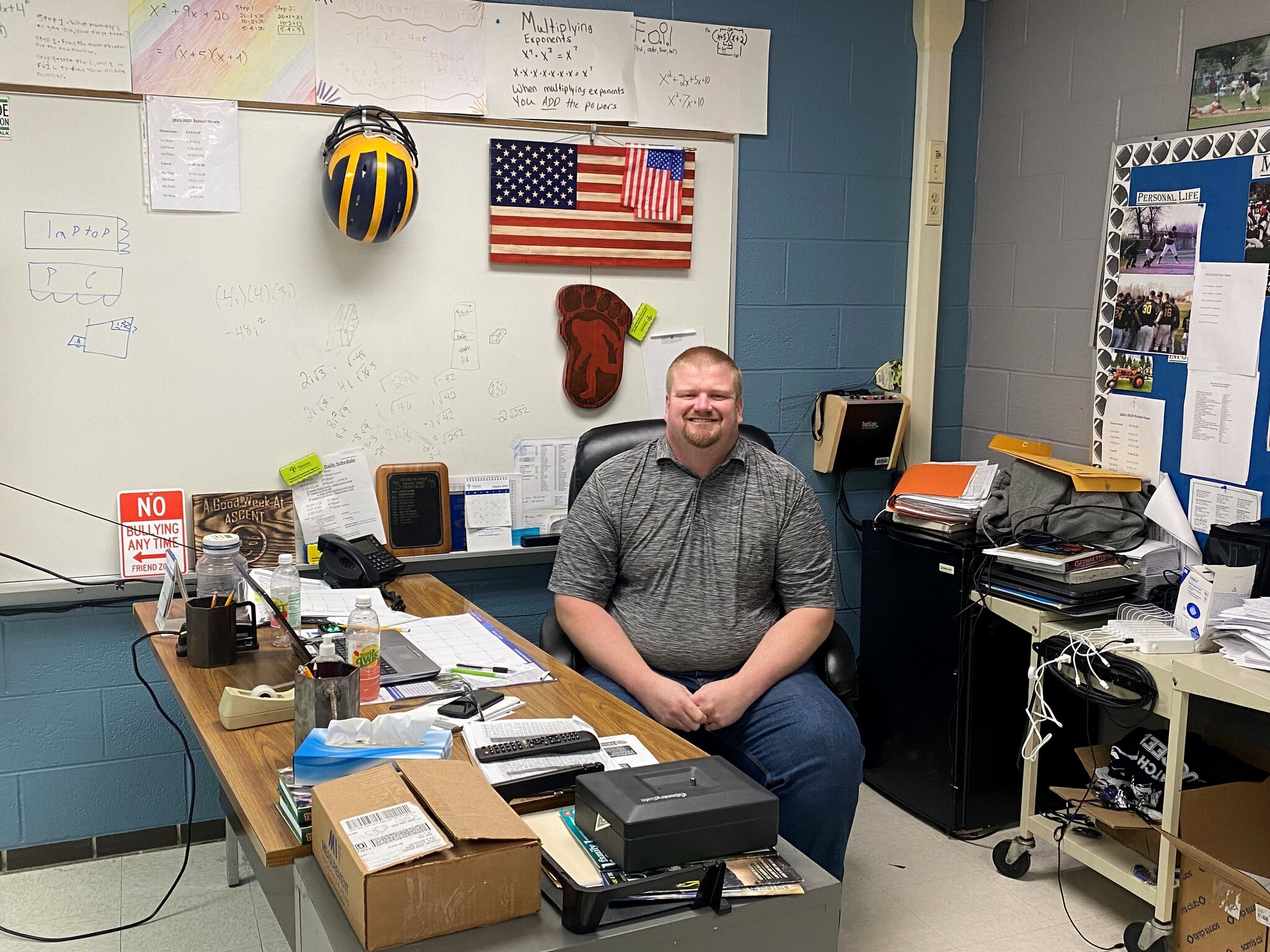 Kelly Durr superintendent at Ascent High School