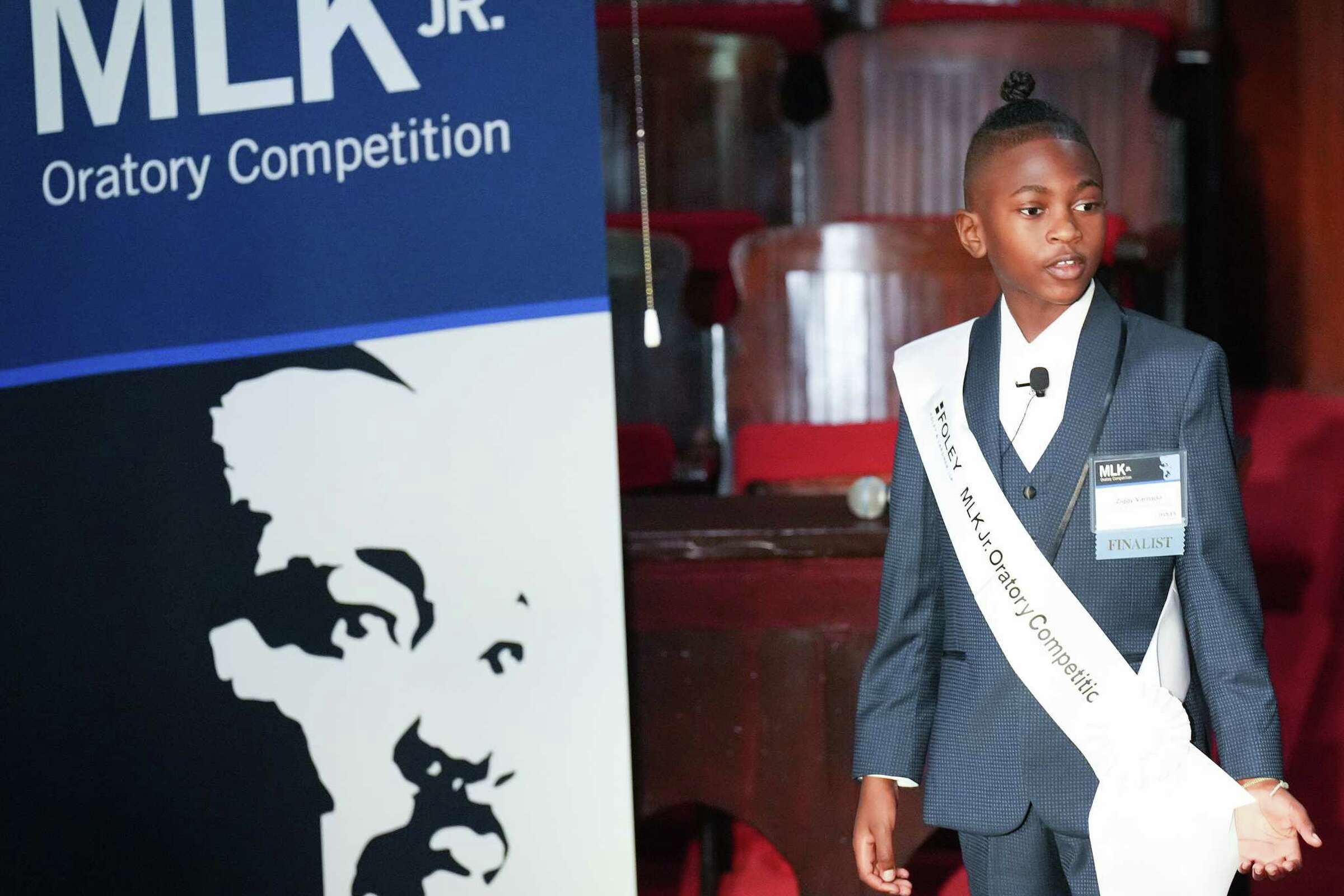 HISD students share speeches reflecting on MLK Jr. in oratory contest