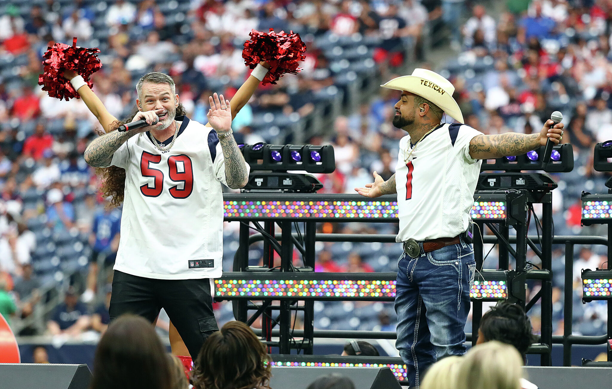 Texas rap legends reunite for Texans-Browns halftime show