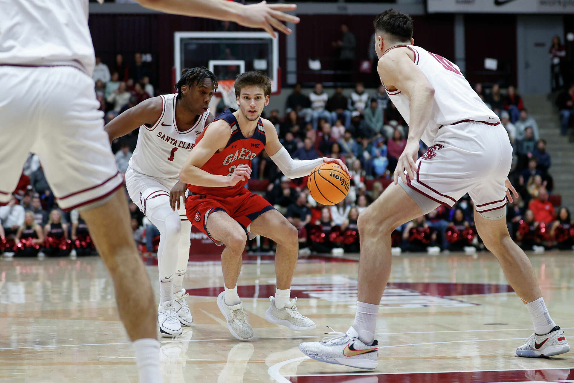 St. Mary’s men bring Santa Clara back to earth with 73-49 rout
