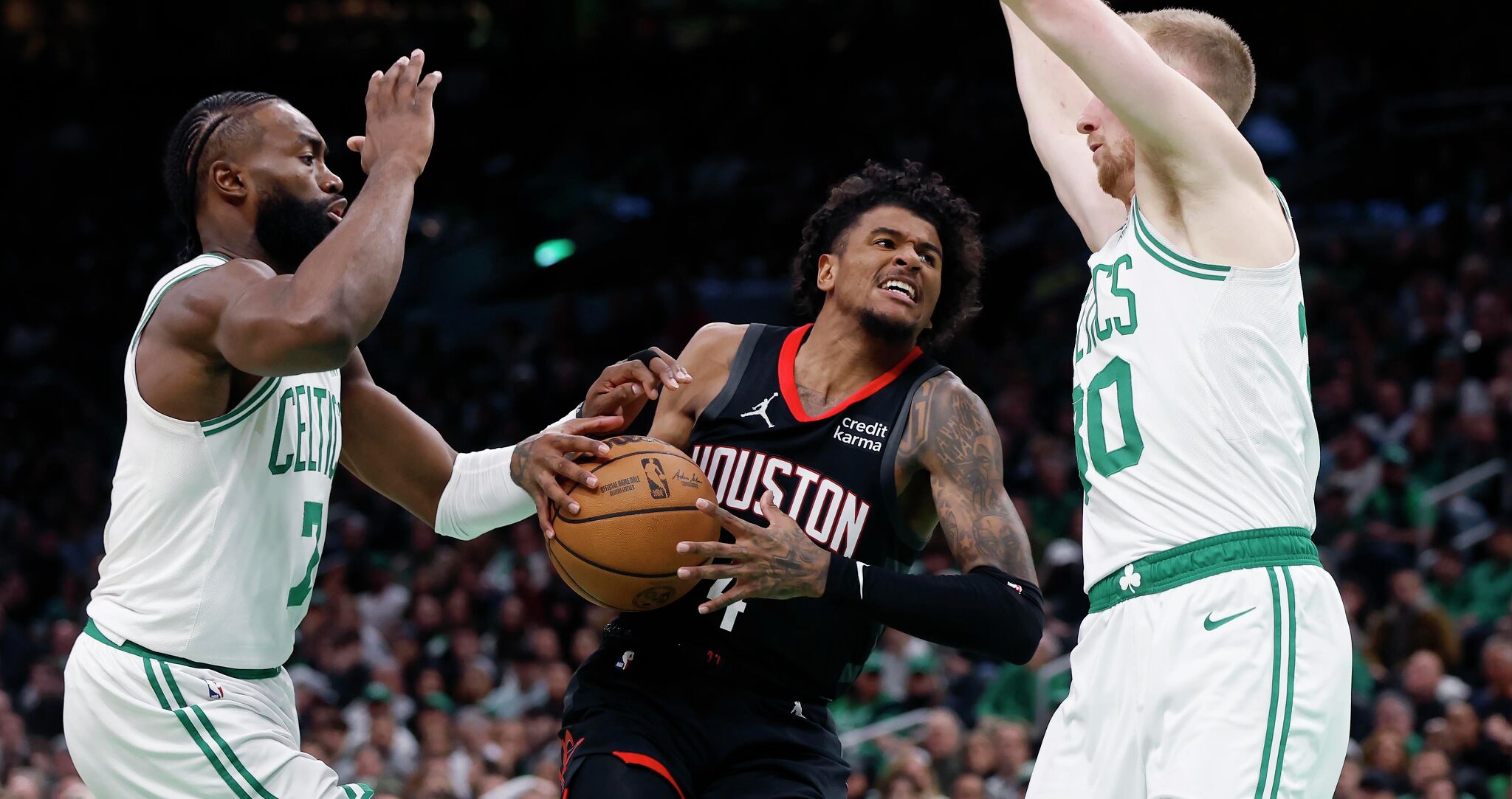 Houston Rockets suffer blowout loss against Boston Celtics