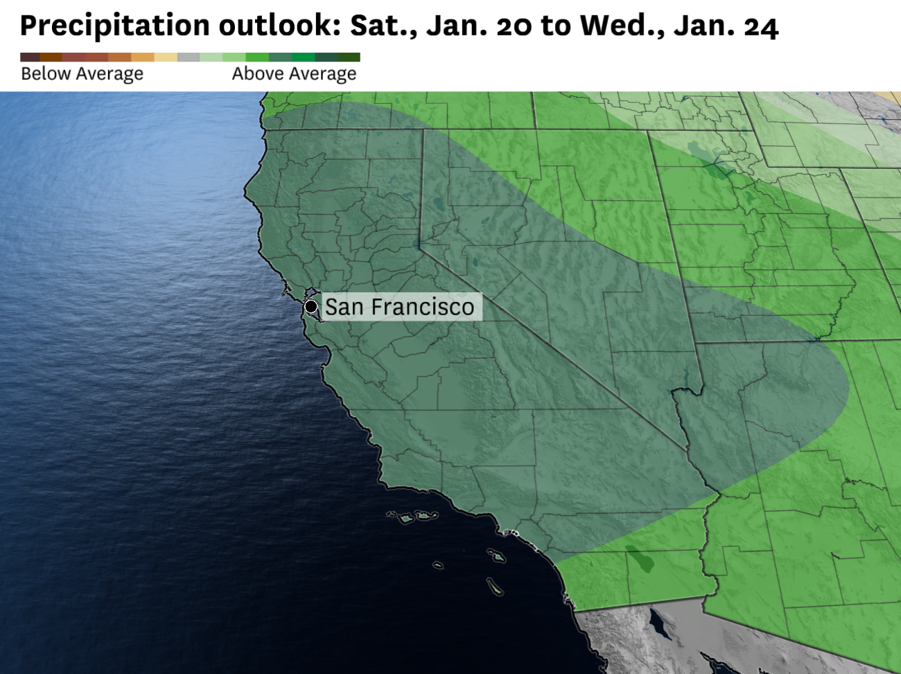 Widespread rain is in the California forecast this week. Here’s when