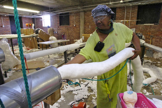 Local company helps to clean up oil