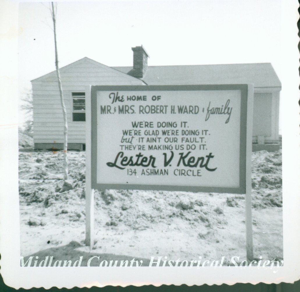 Subdivisions, prefab houses in 1950s