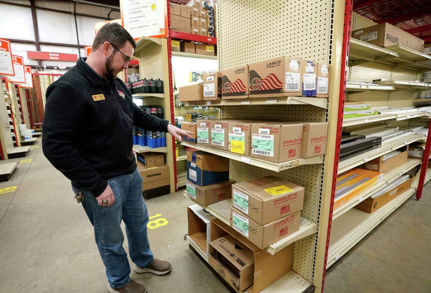 Houston hardware stores replenishing pipe insulation, heaters and more