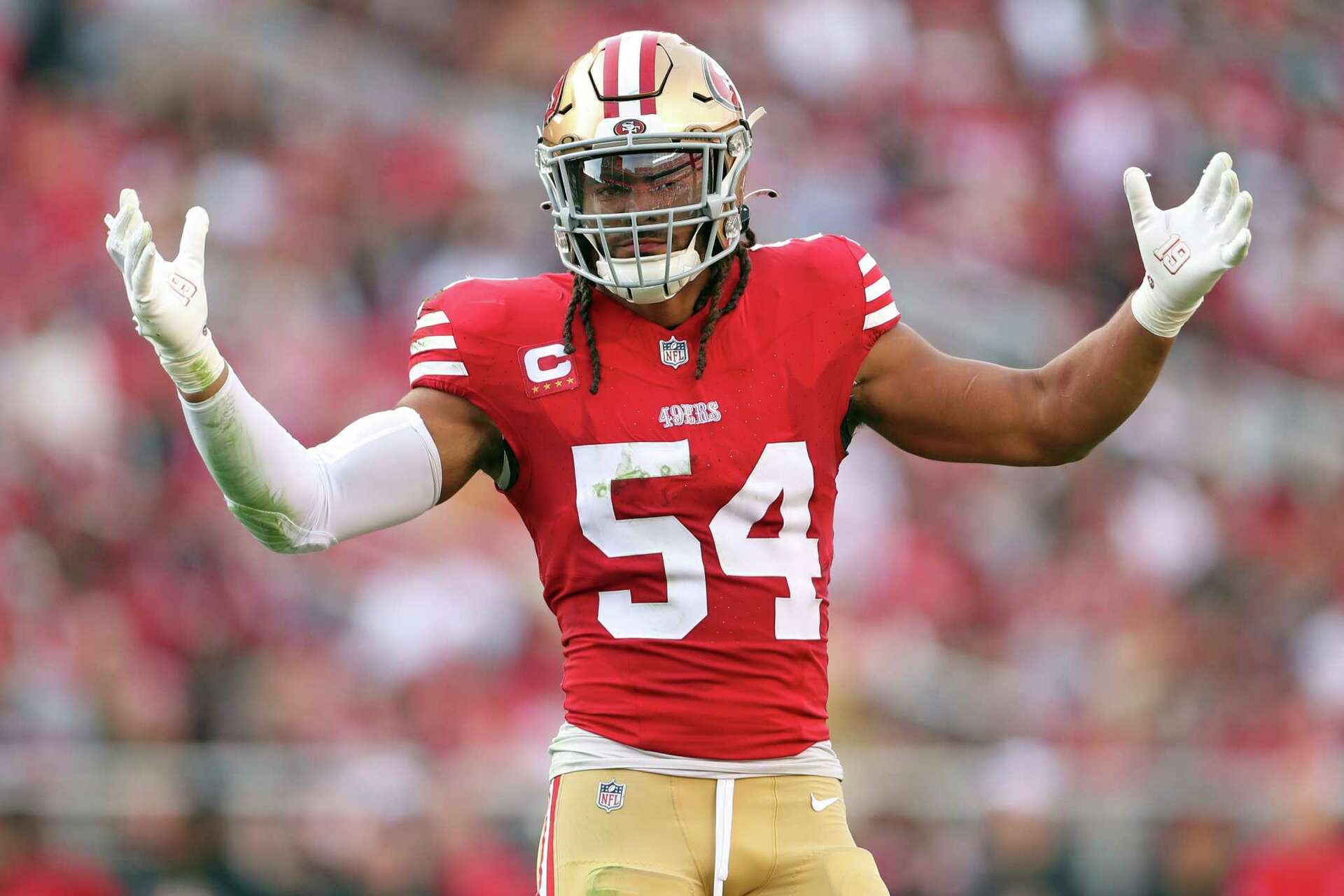 Job one for Fred Warner and 49ers: wrapping up tackle-breaking Packers