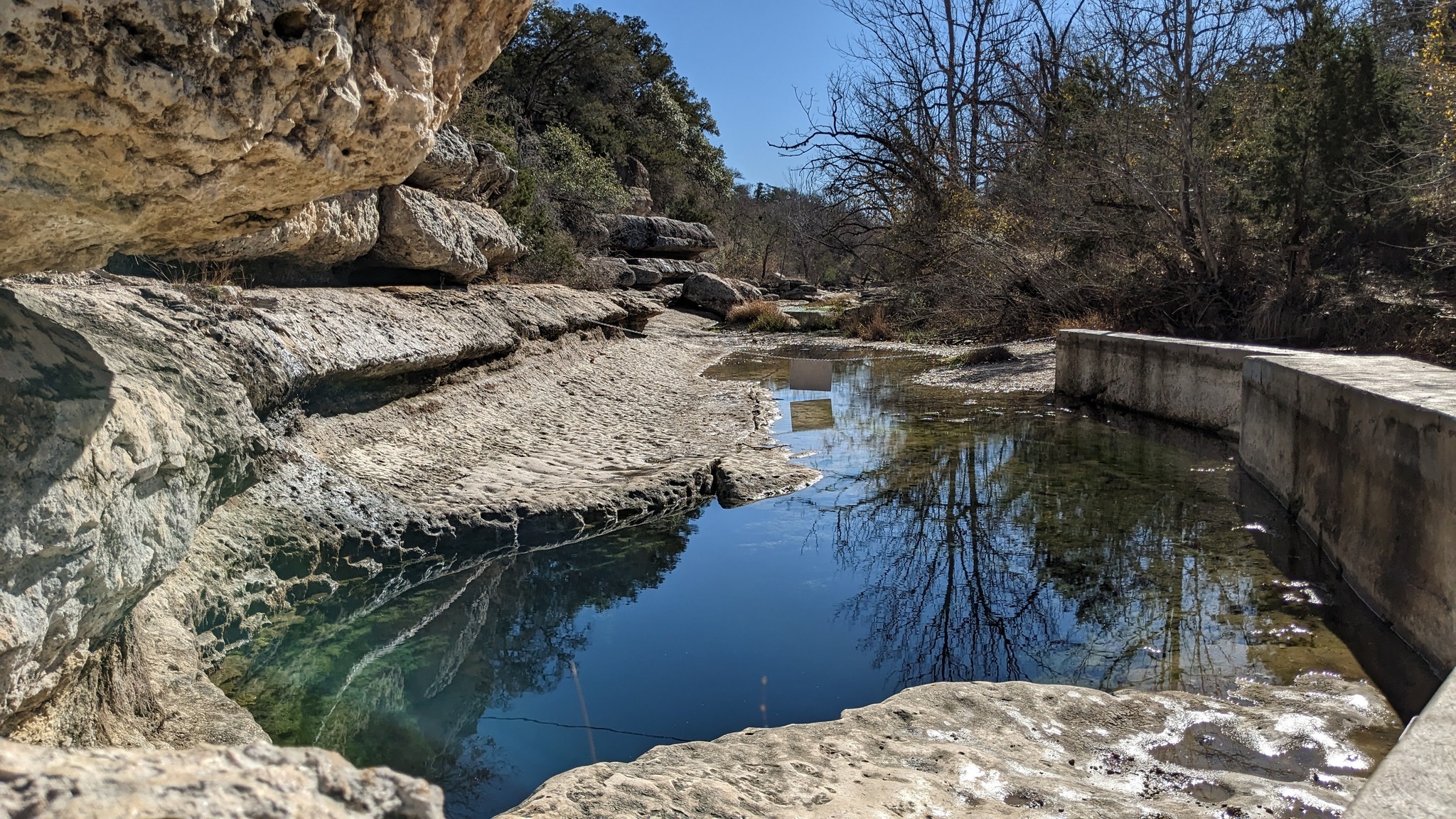 Jacob's Well water levels slowly climb after historic low