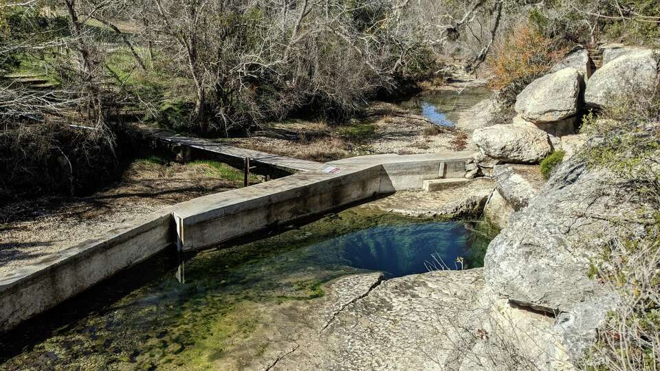 Jacob's Well water levels slowly climb after historic low