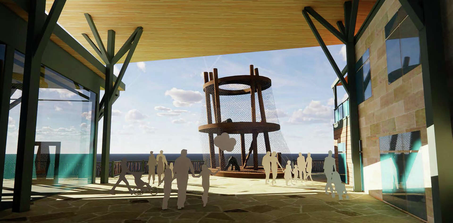 Panel OKs designs for gorilla habitat, event center at San Antonio Zoo