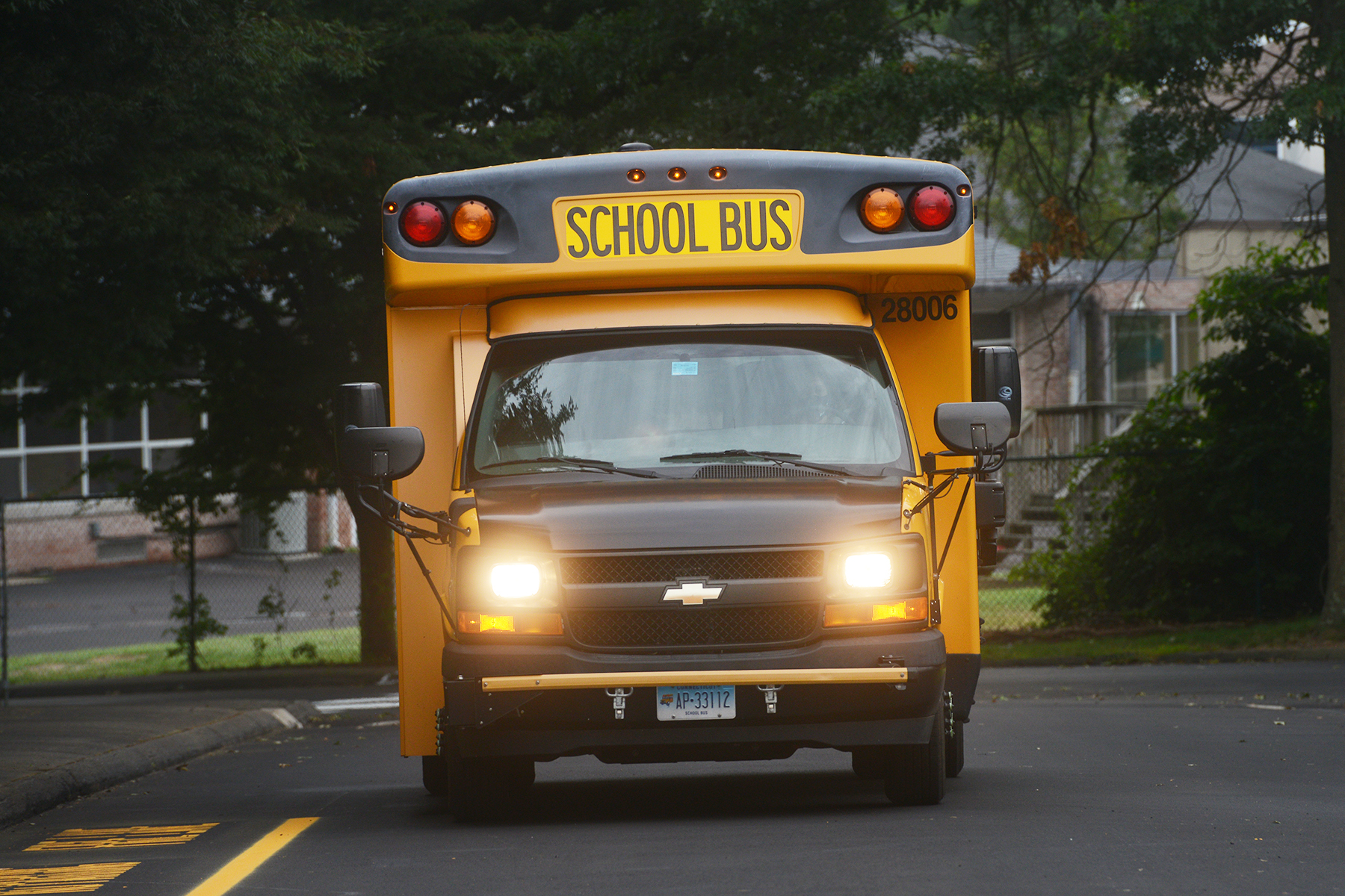 Official: Bridgeport school bus catches fire, no injuries reported
