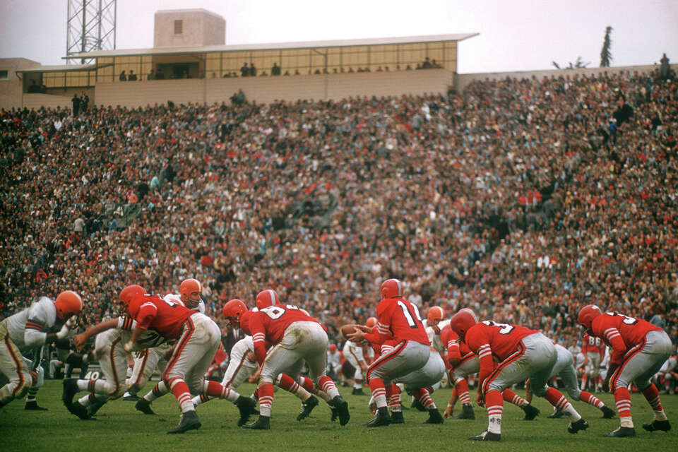 Historical photos from when the 49ers played in the heart of SF