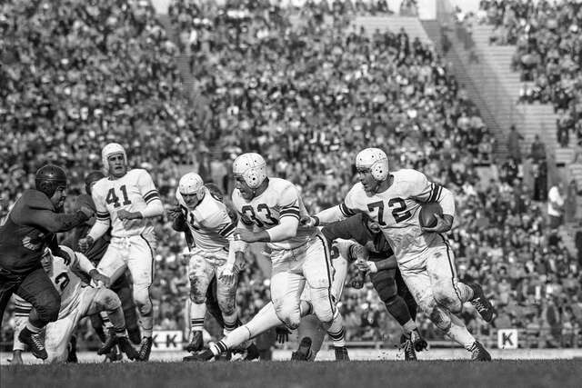 Historical photos from when the 49ers played in the heart of SF