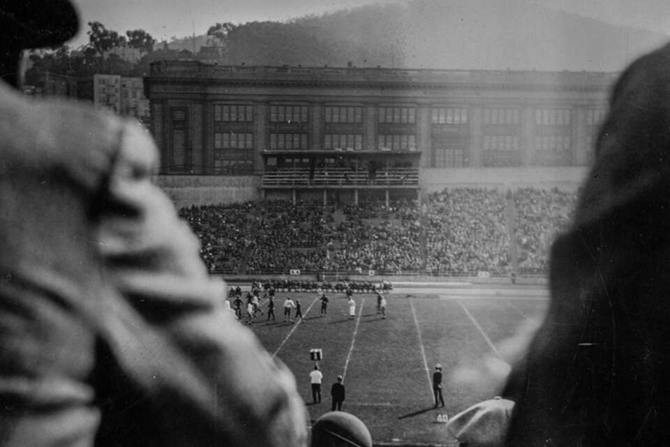 Historical photos from when the 49ers played in the heart of SF