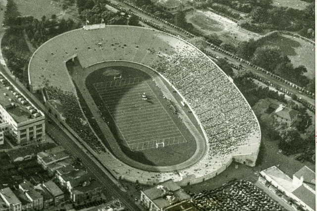 Historical photos from when the 49ers played in the heart of SF