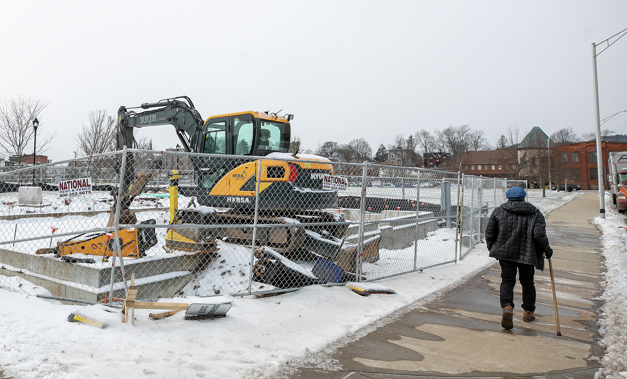 Work on $1.3M toilet, storage facility underway on Meriden Green