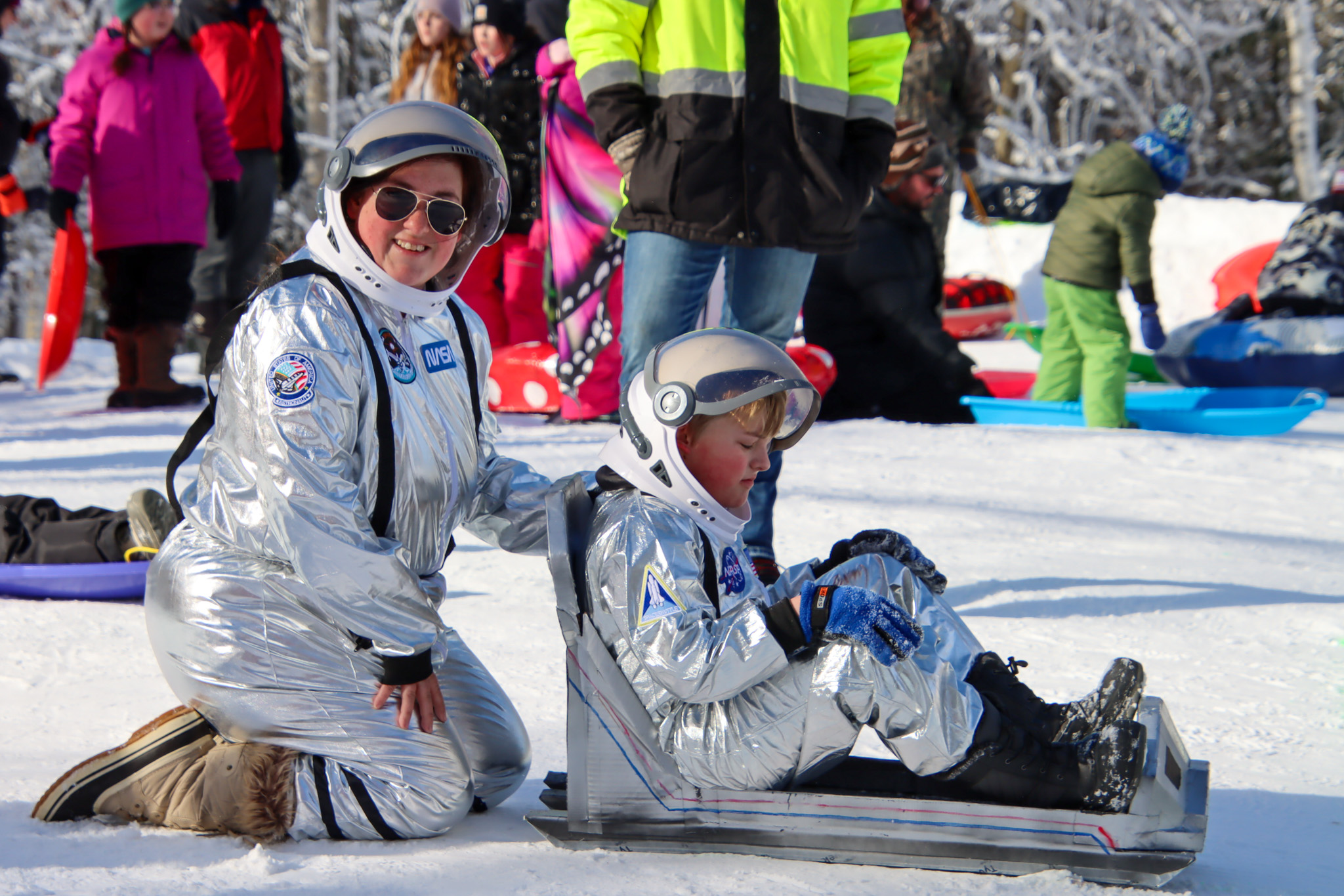 Midland's Cardboard Sled Races return Feb. 8