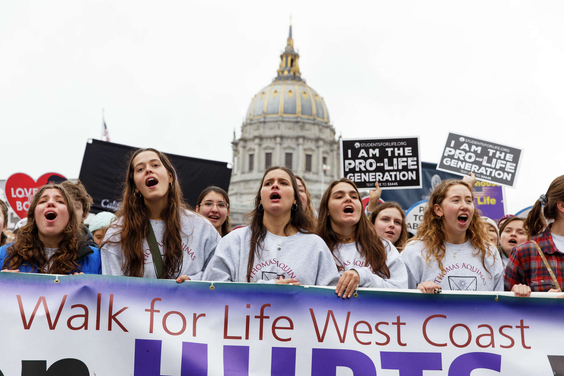 ‘Pro-life is the future’: Thousands in S.F. rally against abortion