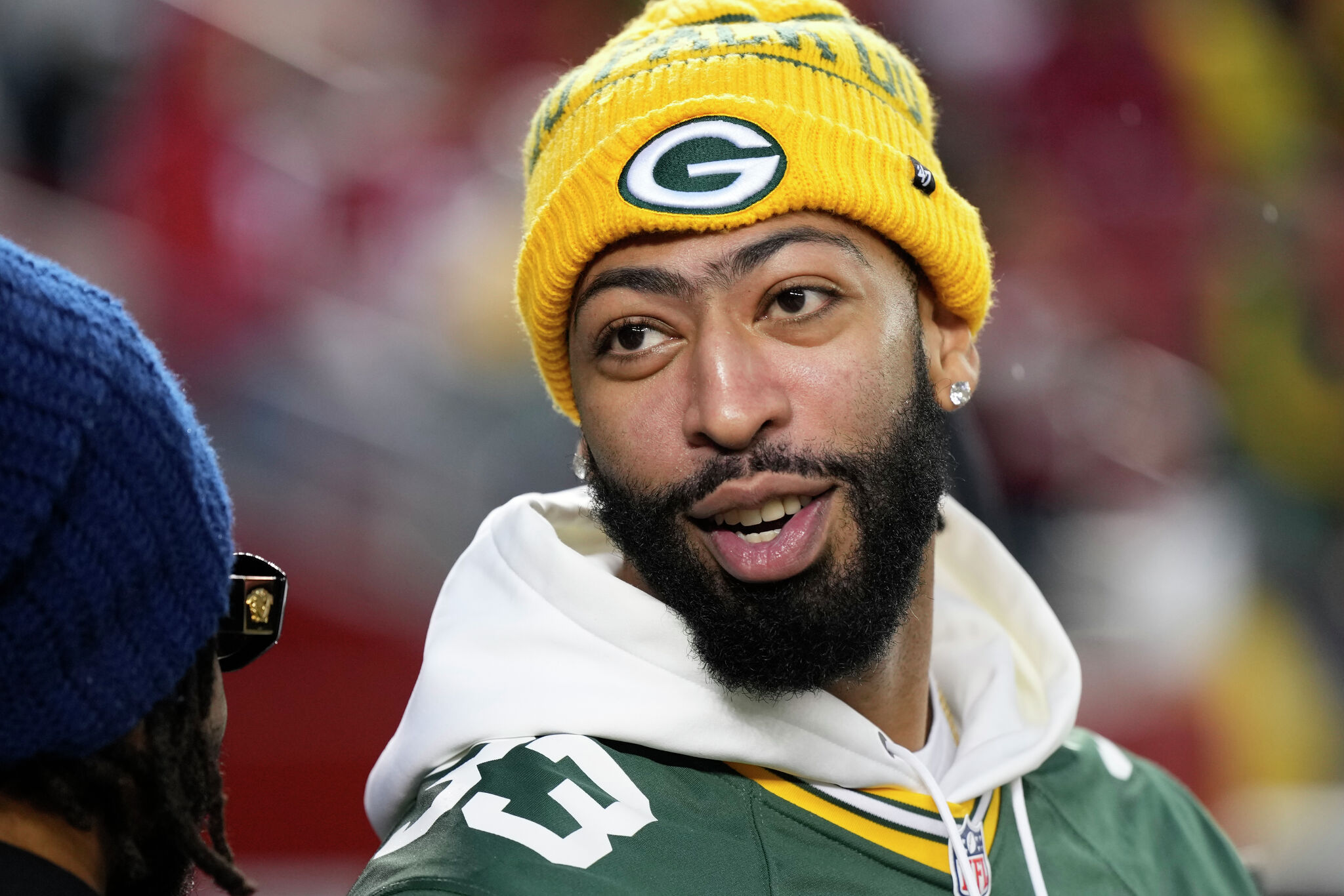 Trio of Lakers at 49ers-Packers to support Pack superfan Anthony Davis