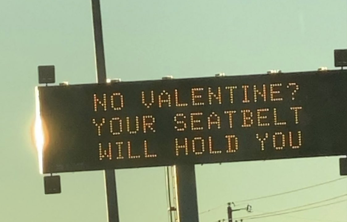 The feds aren't banning funny highways signs