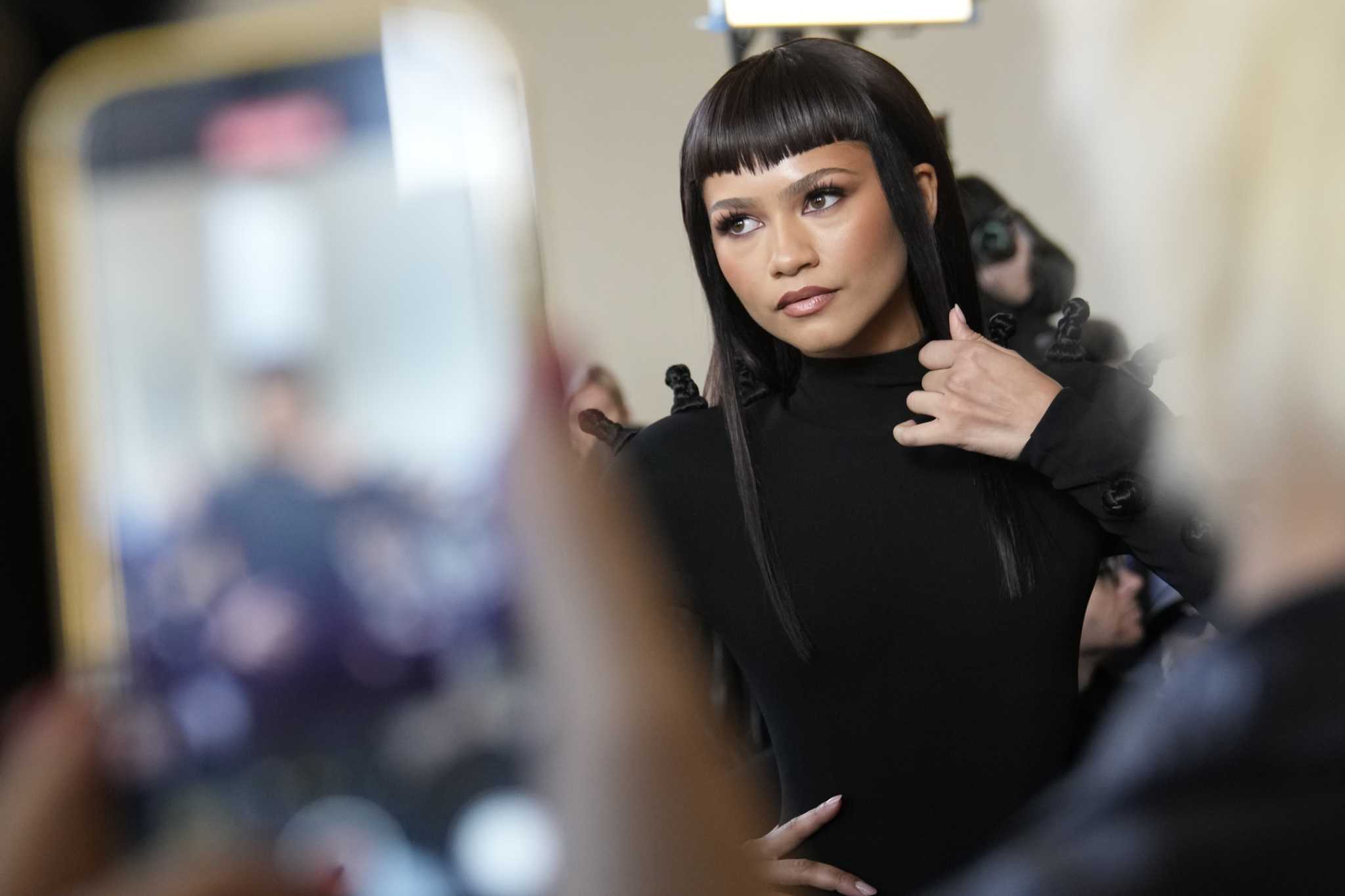 Zendaya stuns at Paris Fashion Week with a dramatic new look