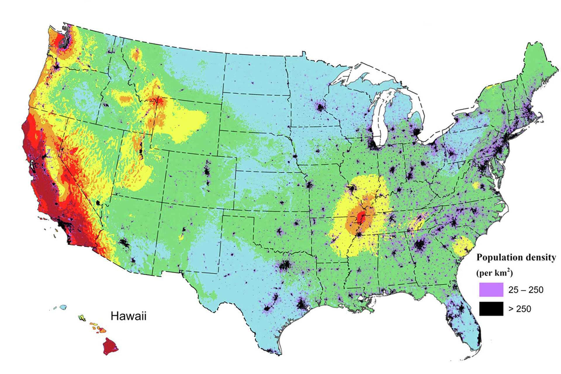 New map shows California has high earthquake risk in next 100 years