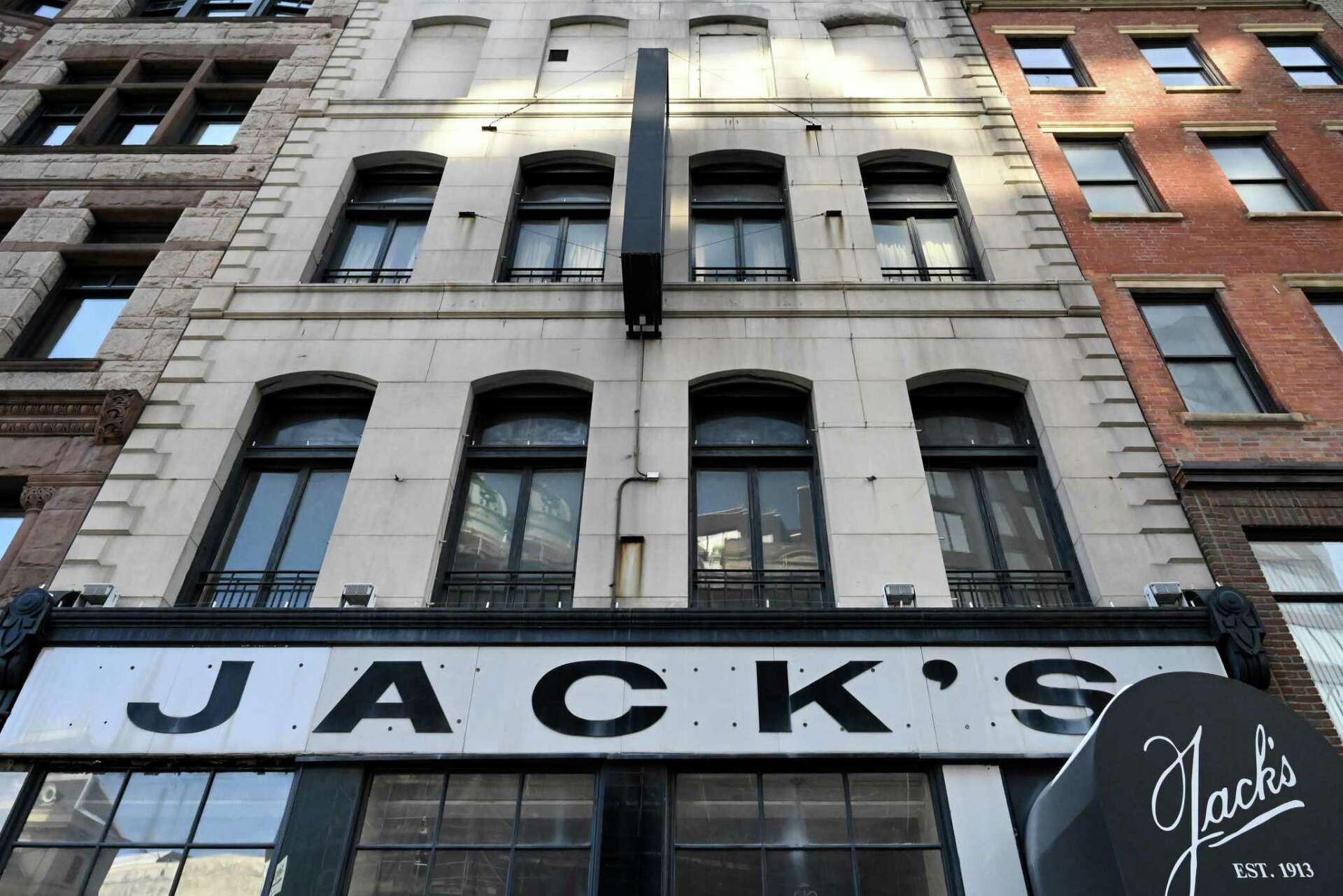 Jack’s Oyster House in Albany formally closed, is for sale