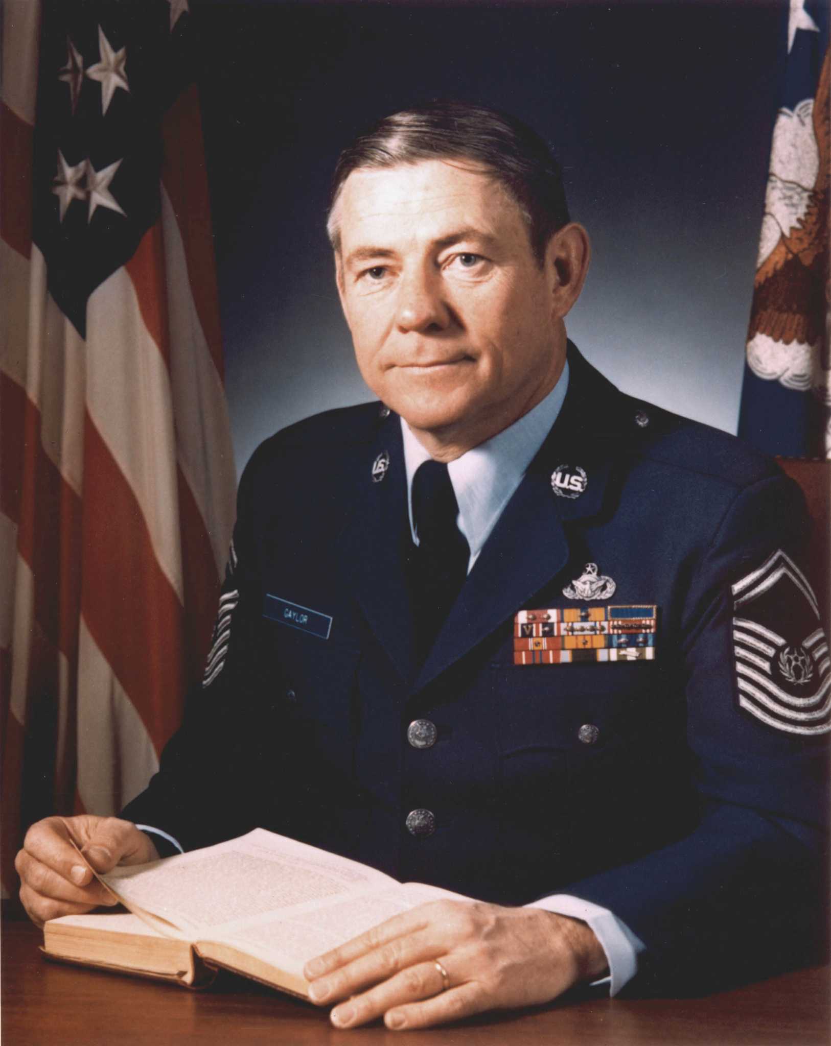 Gaylor, Air Force’s fifth top NCO and motivational guru, dies at 93