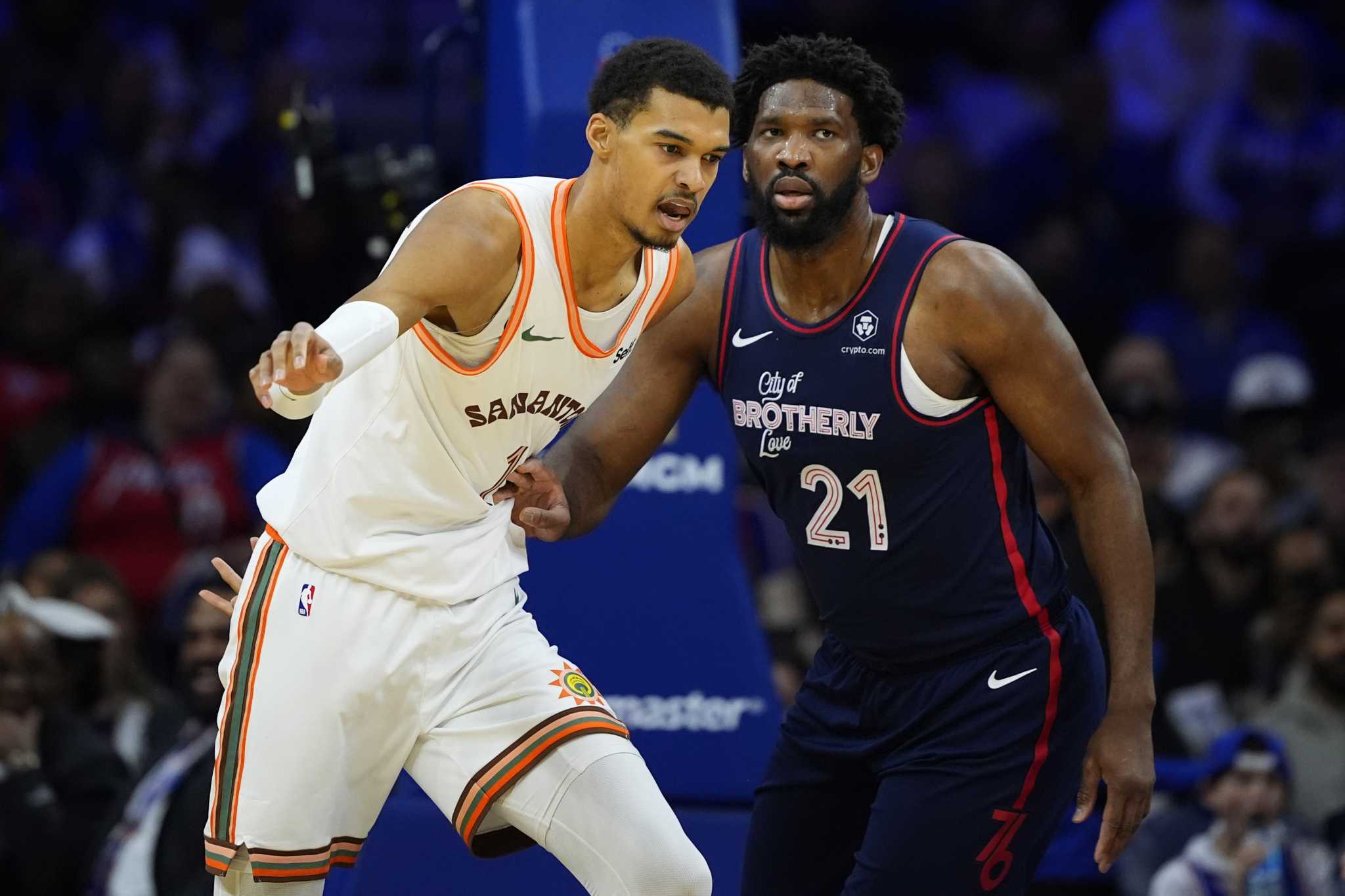 After record-setting performance, Embiid pays tribute to Brown