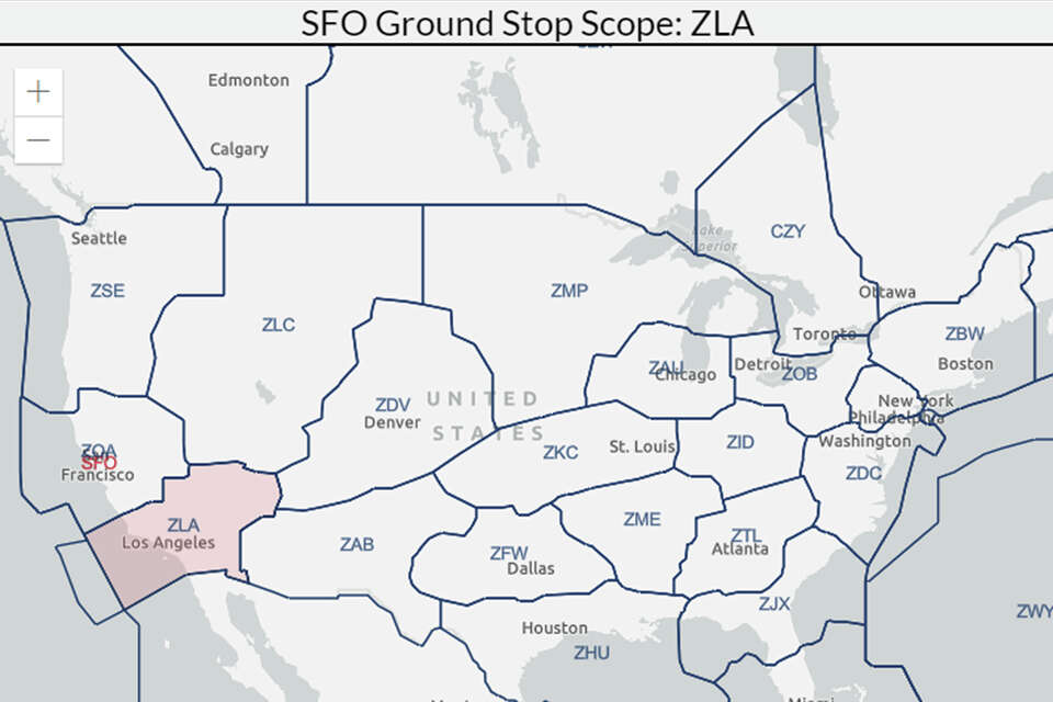 Delays, cancellations mount at SFO as FAA issues ground stop