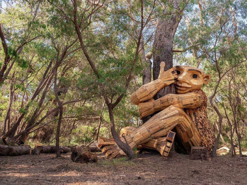 Austin's Pease Park adds Thomas Dambo Troll installation