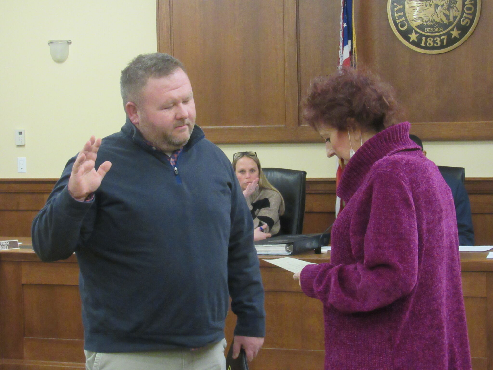 Former teacher David Gan steps into Alton political scene