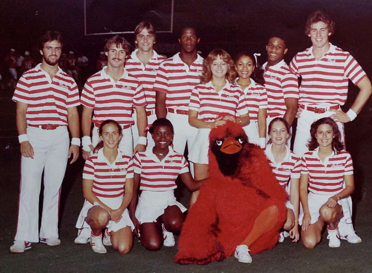 The Lamar University cheerleading squad at bootcamp