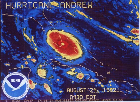 HURRICANES: Andrew, 1992