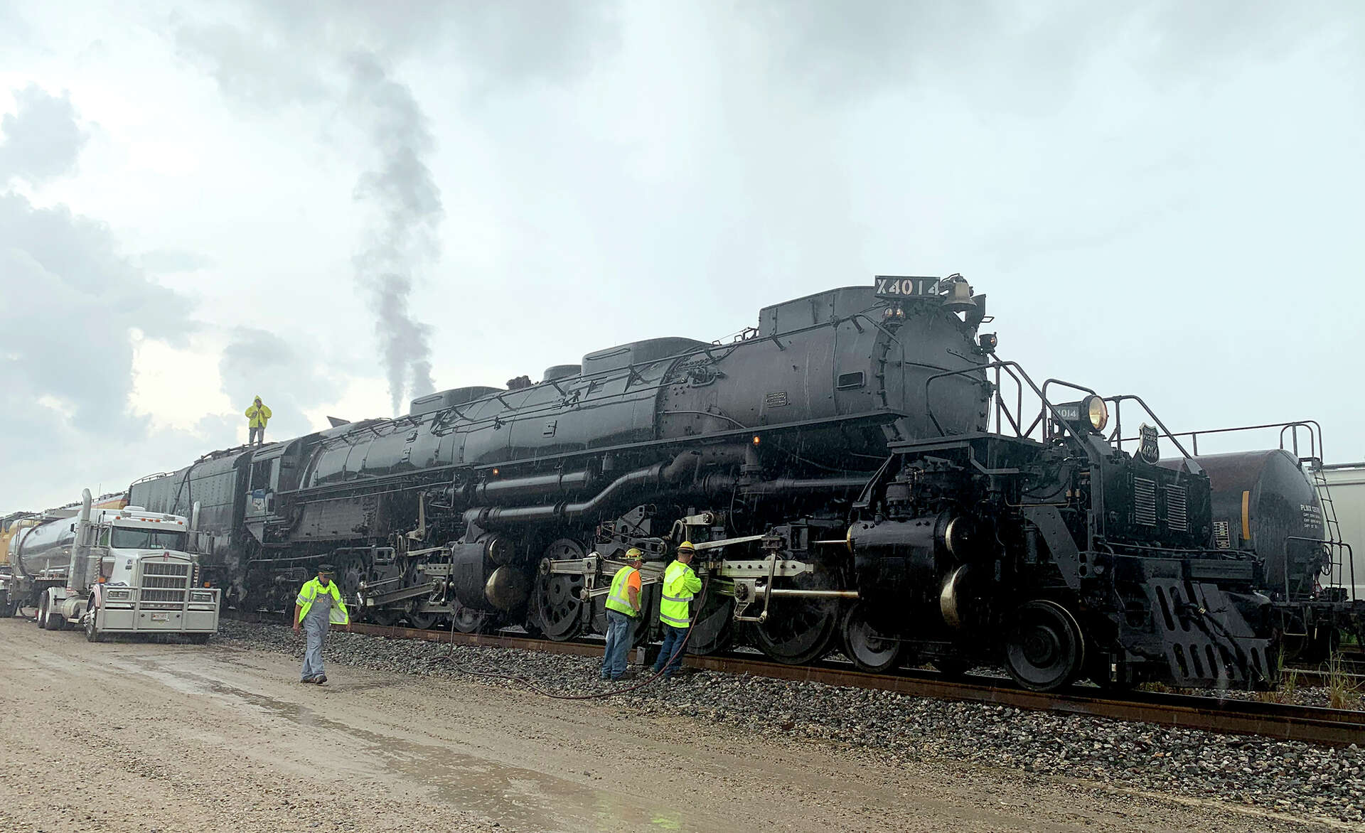 Ed Dickens recounts how Union Pacific's Big boy 4014 was restored