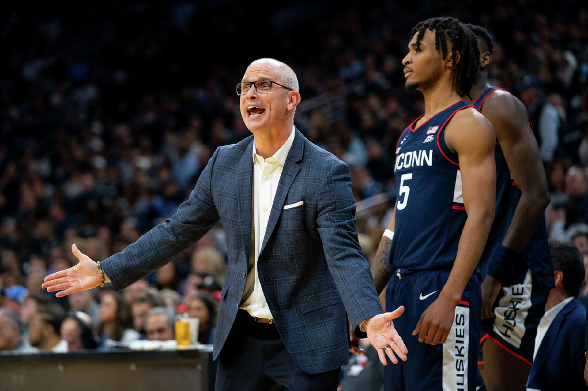 UConn coach Dan Hurley honored by Big East, Tristen Newton snubbed