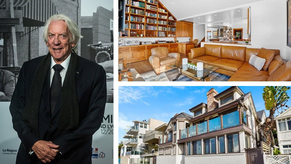 Santa Monica beach house Donald Sutherland designed is listed for $3.6M