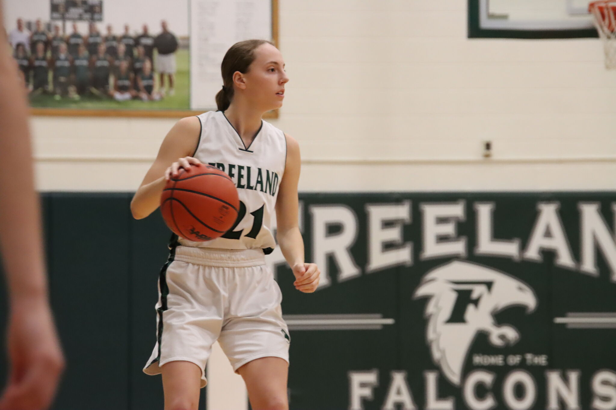 Freeland girls win another district title