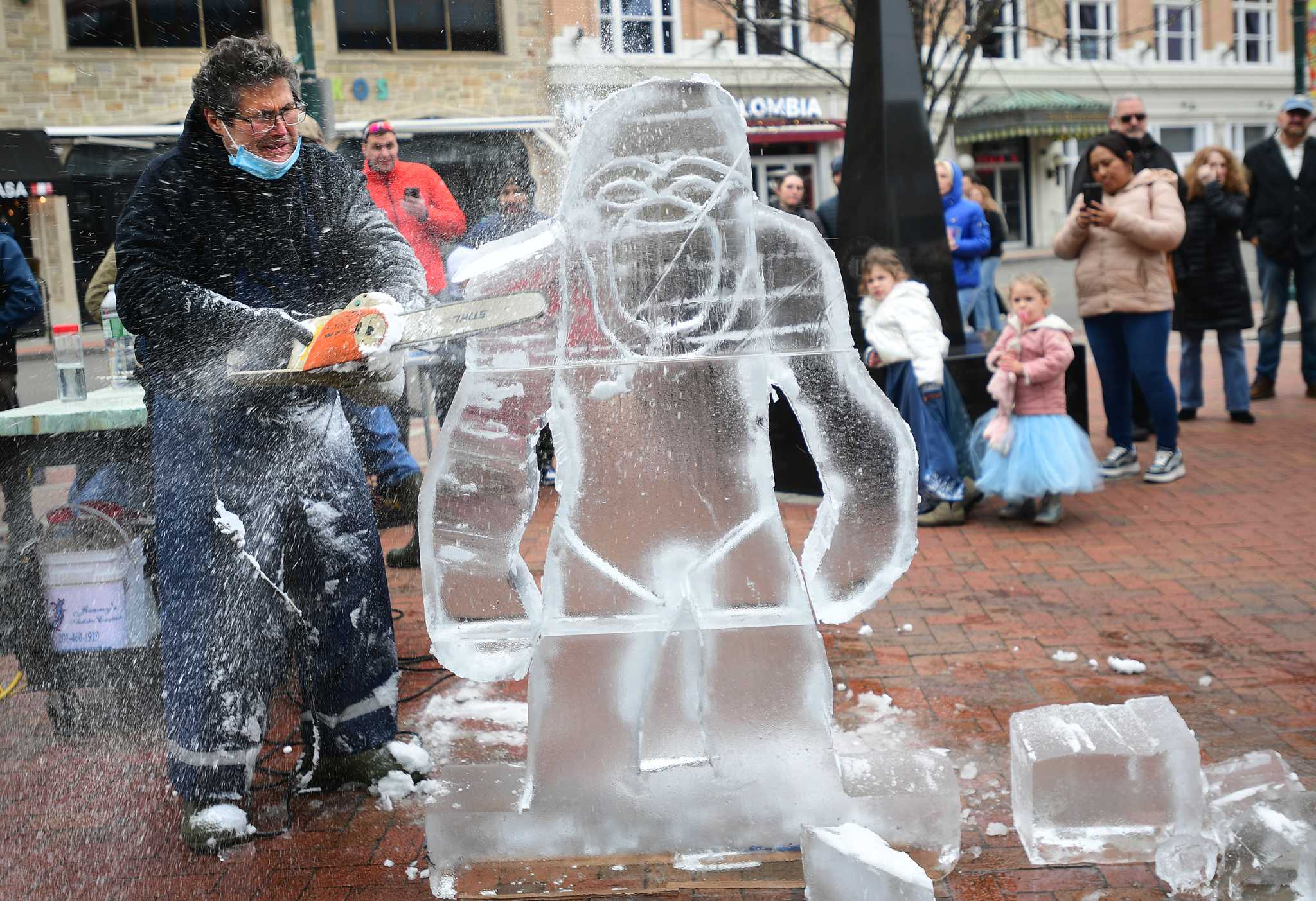 In photos: Stamford Fire & Ice Winter Festival