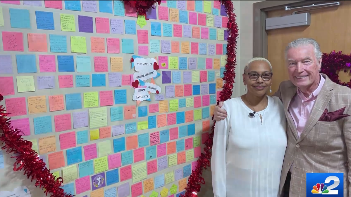 'It's life-changing in a way': Patients cover medical worker's wall ...