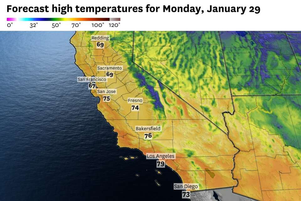 California weather: Atmospheric river storm to bring rain, wind