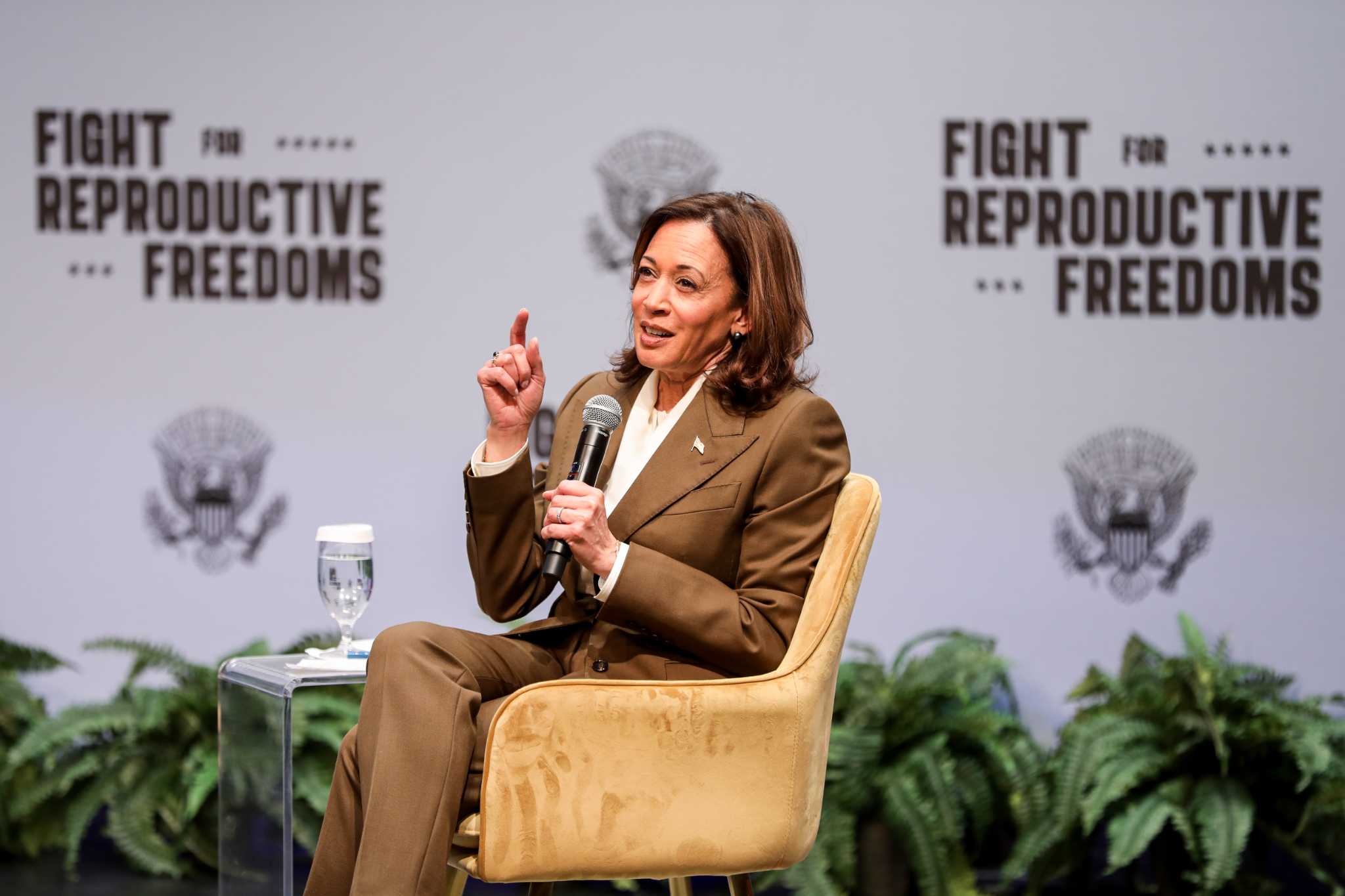 Why Kamala Harris is rallying for abortion rights in blue California
