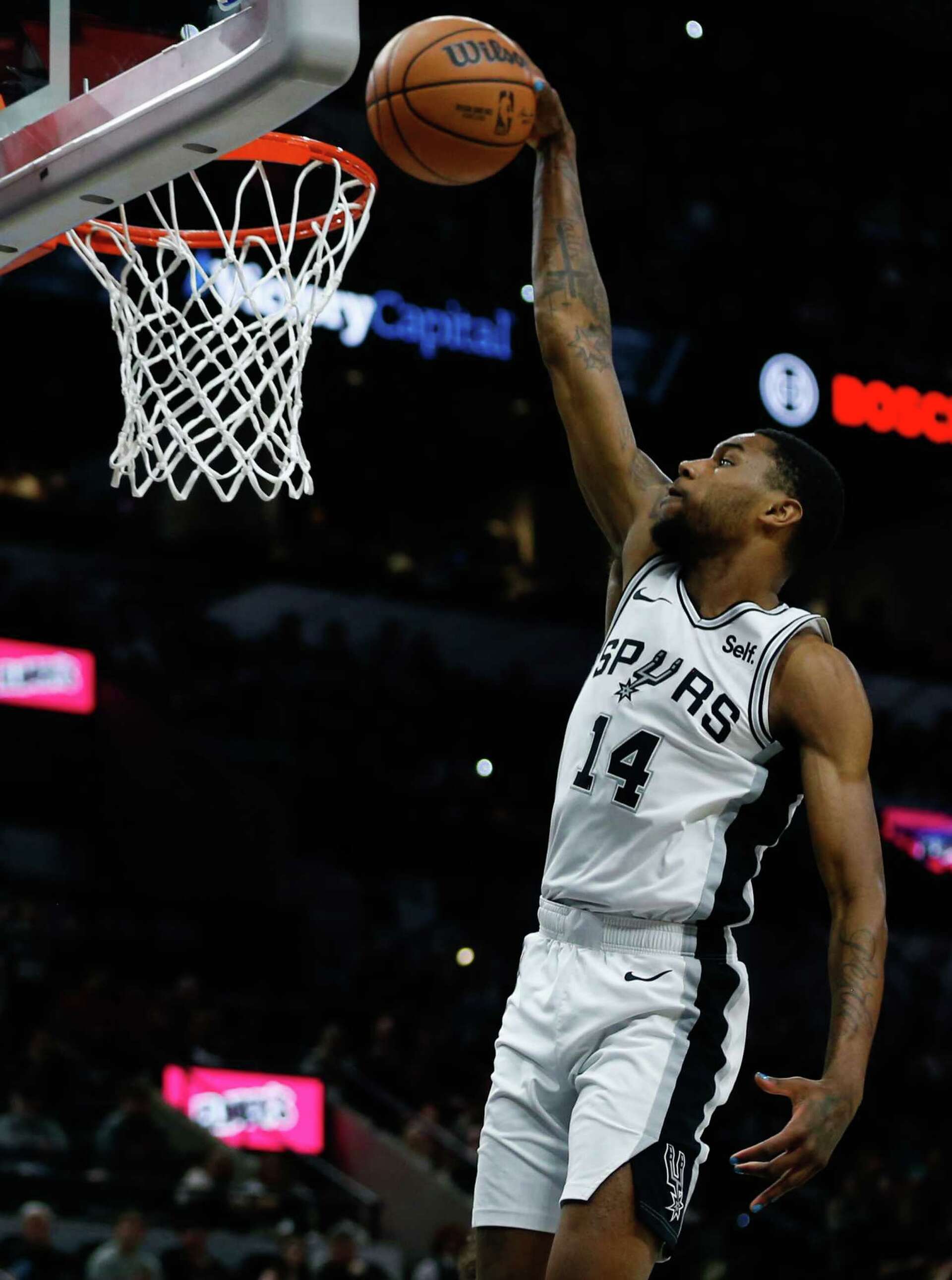 Blake Wesley finding a new home in Spurs' rotation