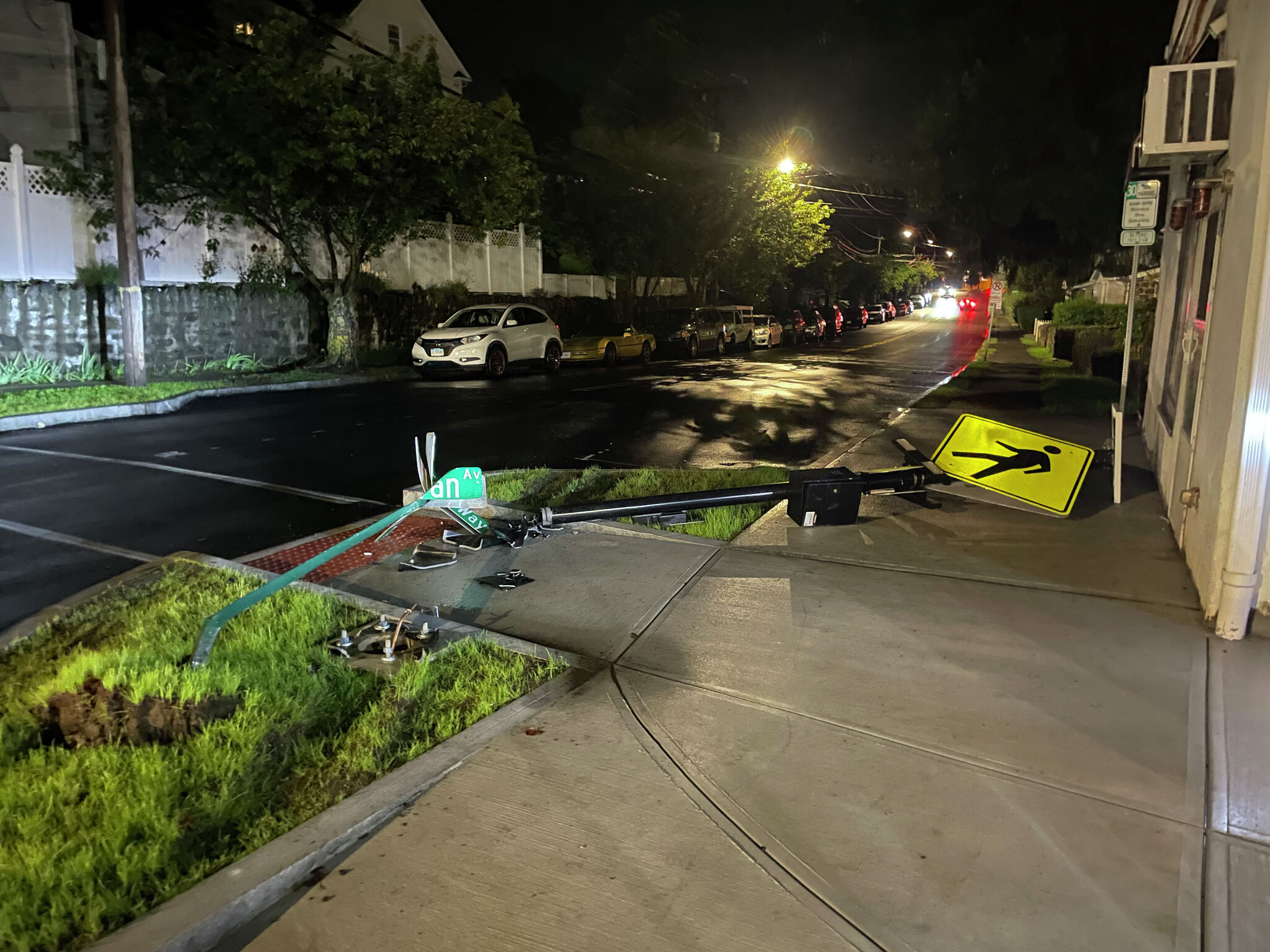 New, narrowed Greenwich intersection dealing with growing pains