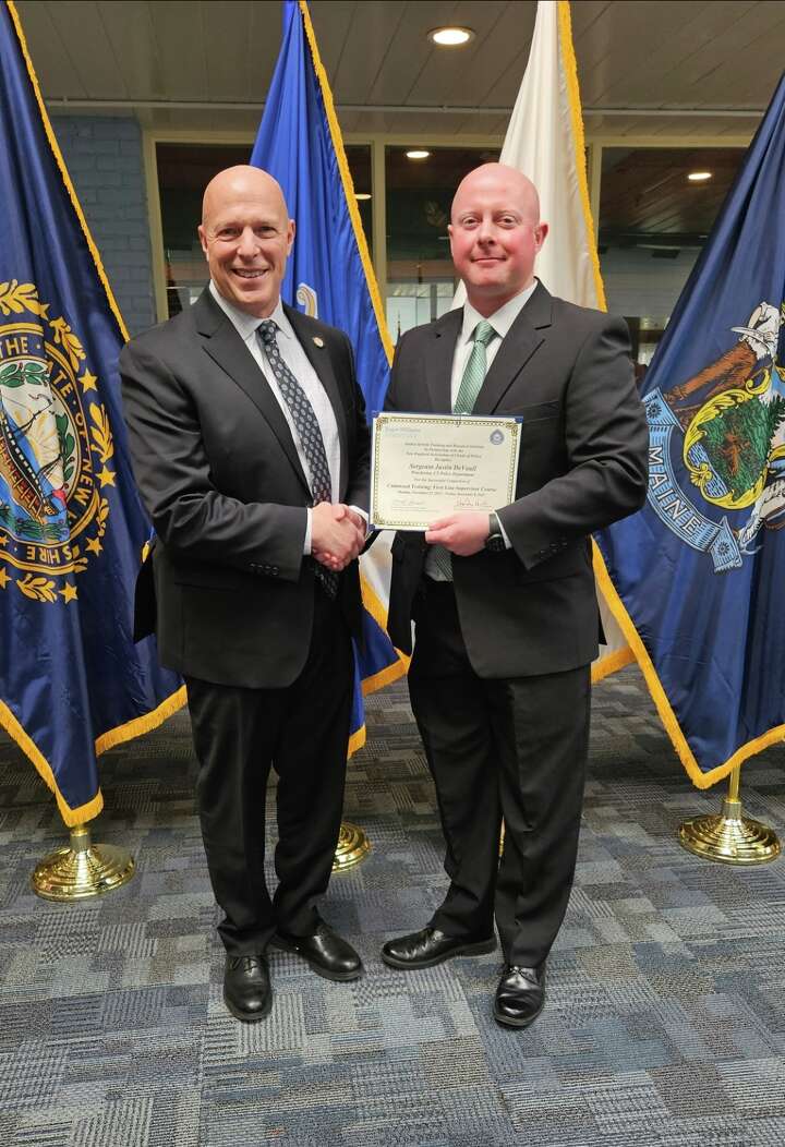 Winsted police officer promoted to sergeant, with enthusiasm