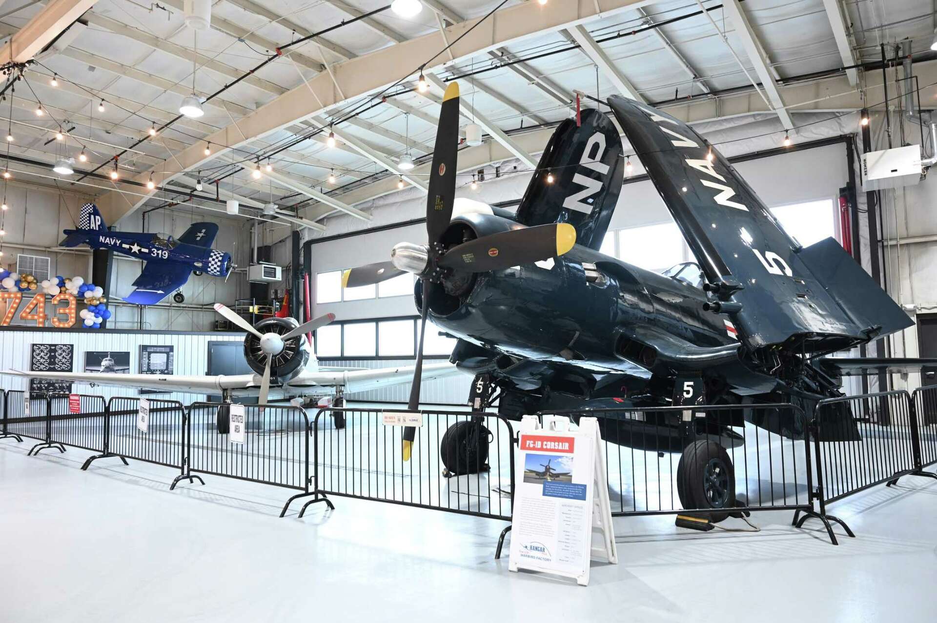 Warbird Factory at Albany airport a tribute to World War II aviators