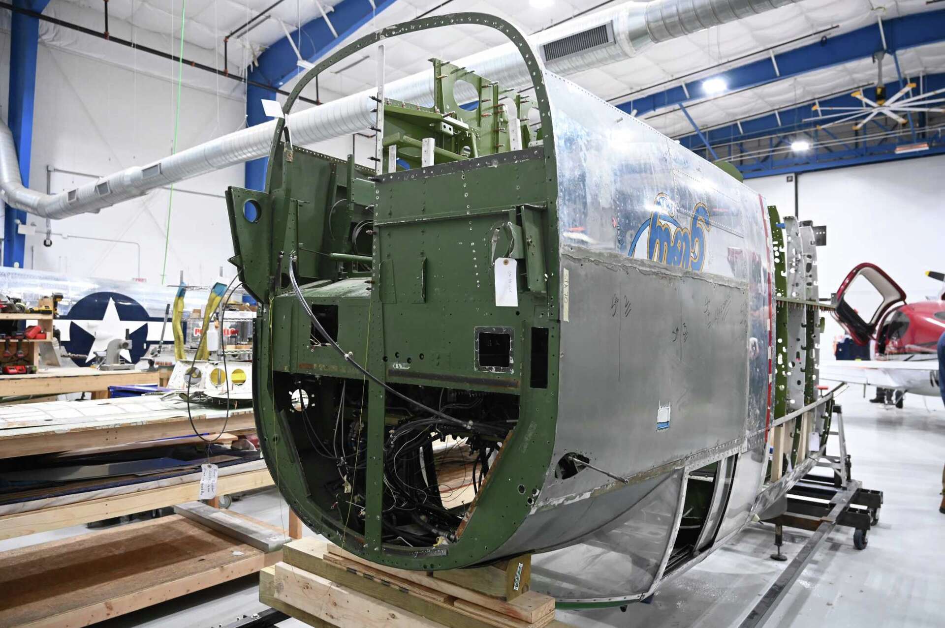 Warbird Factory at Albany airport a tribute to World War II aviators