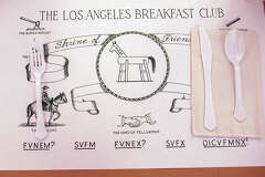 The LA Breakfast Club is a wacky 100-year-old social institution