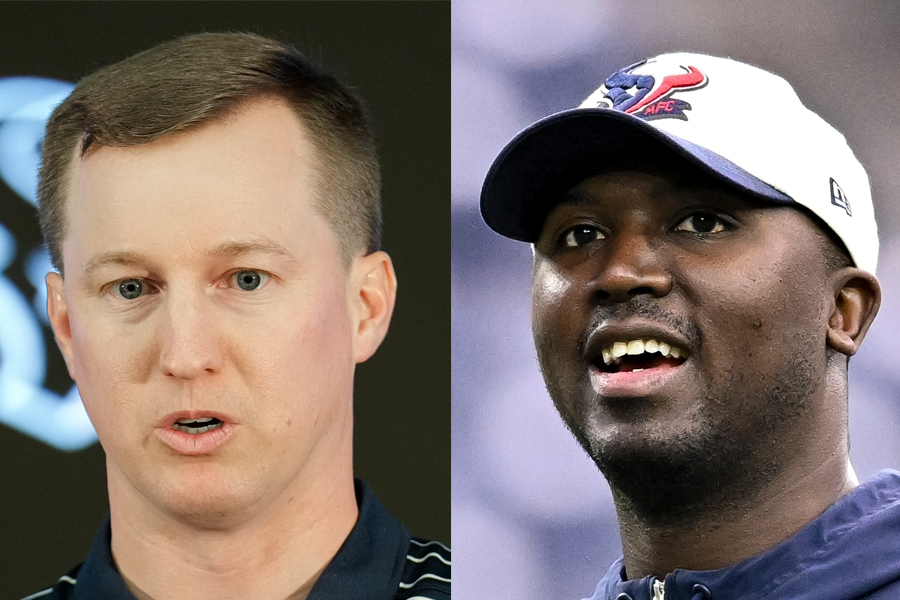 Houston Texans' Bobby Slowik, Jerrod Johnson get new contracts